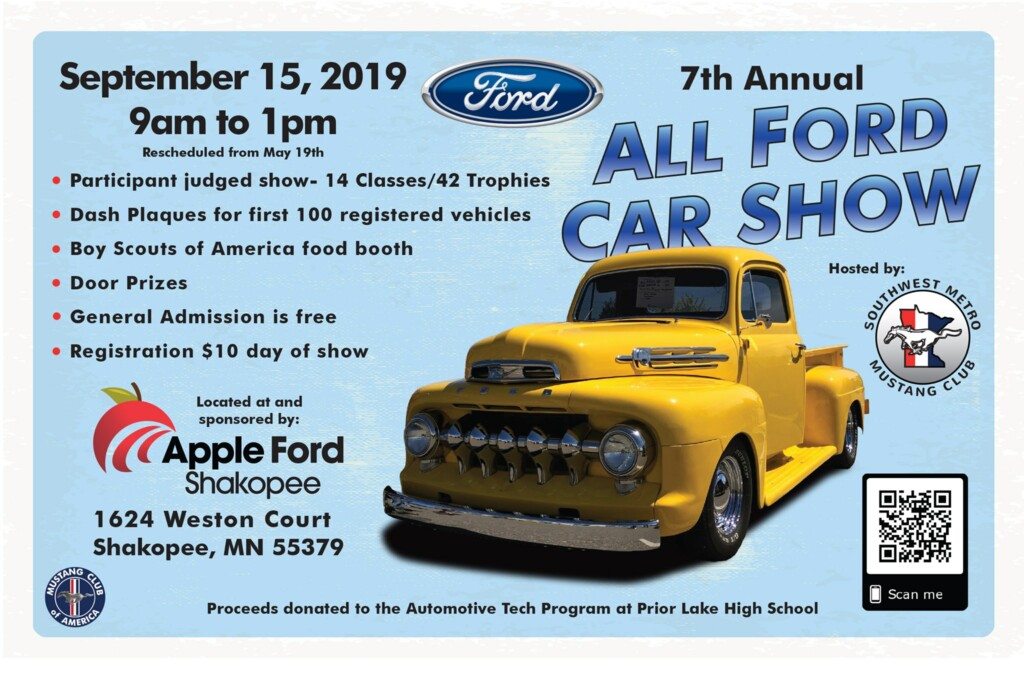 All Ford Car Show - 7th Annual - Events with Cars