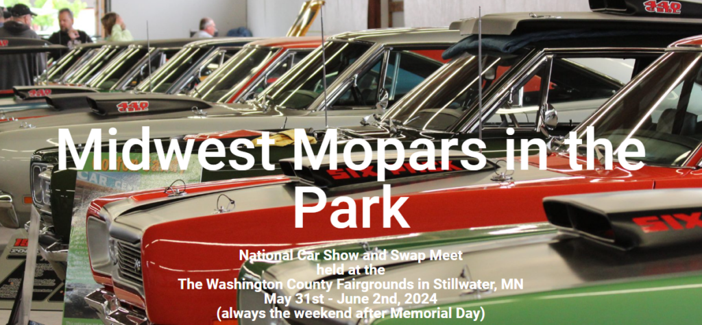 Mopars in the Park 2024 - Events with Cars